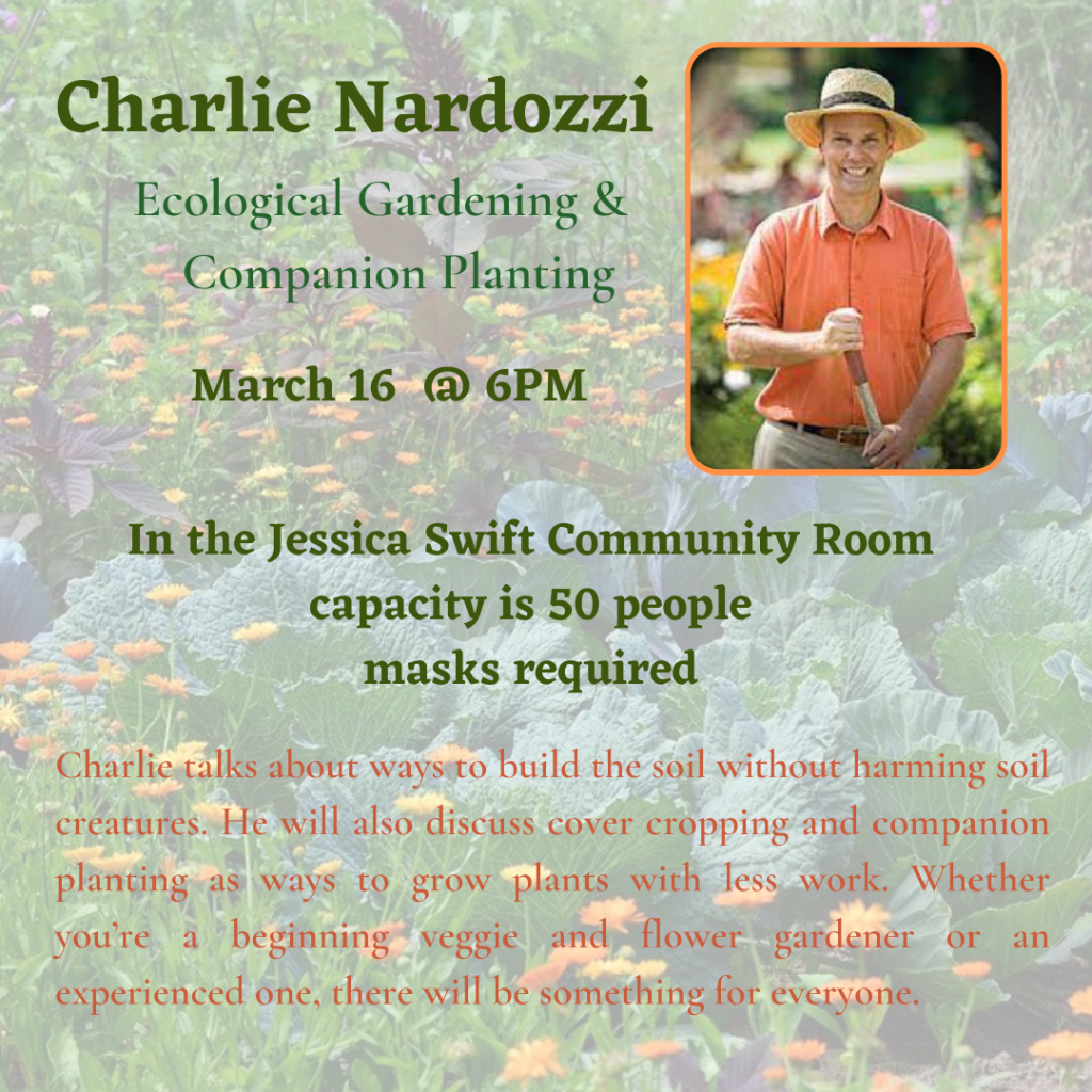 Charlie Nardozzi - Ilsley Public Library