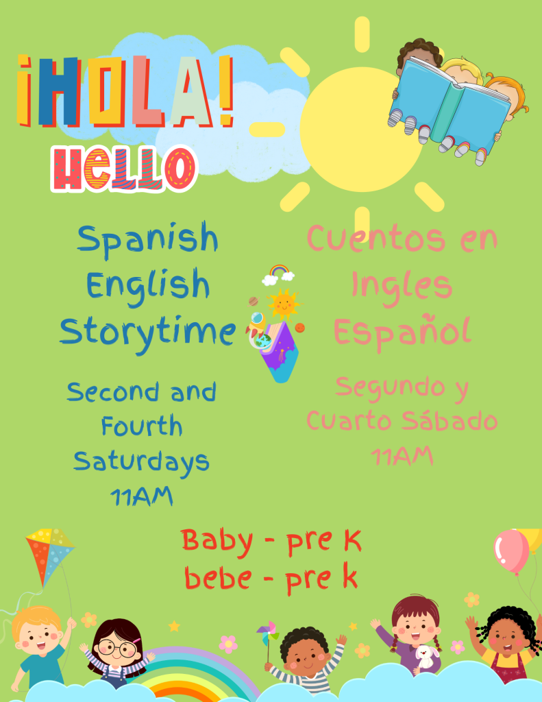 Spanish English Storytime! - Ilsley Public Library