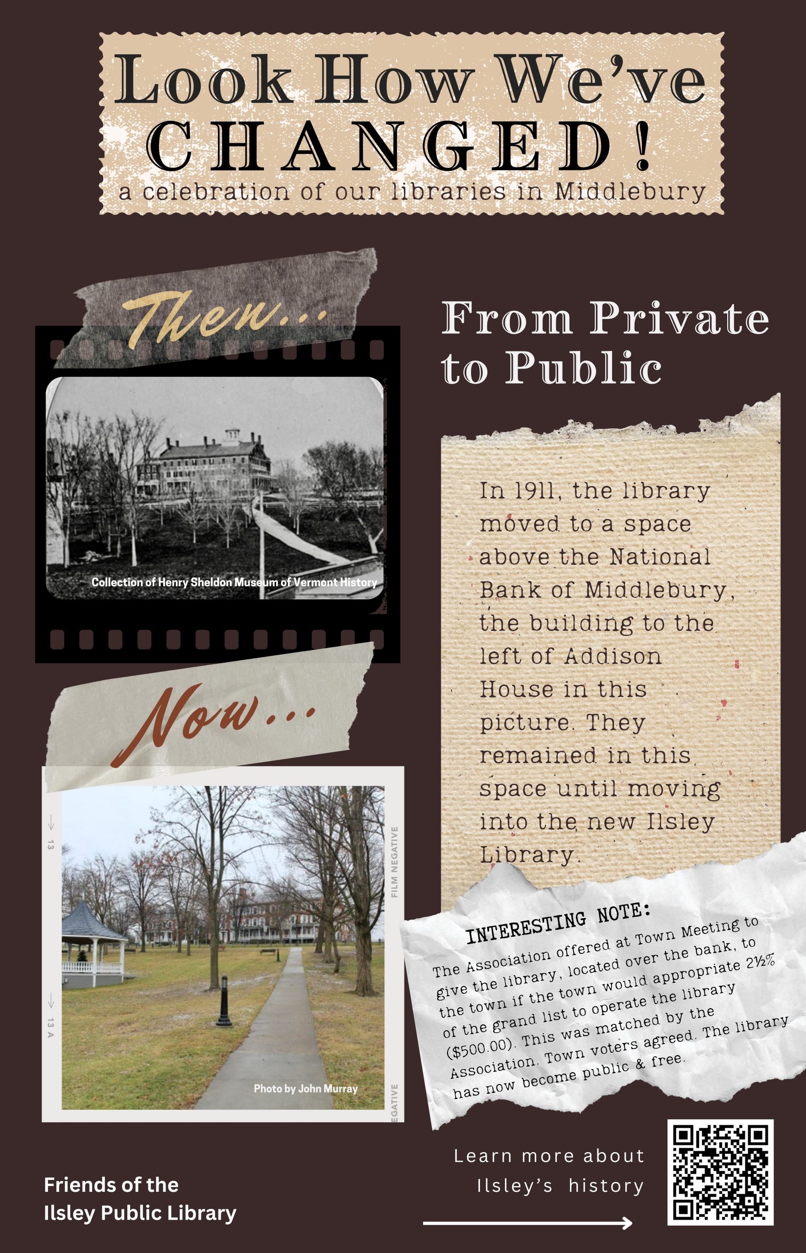 Look How We've Changed! - Ilsley Public Library