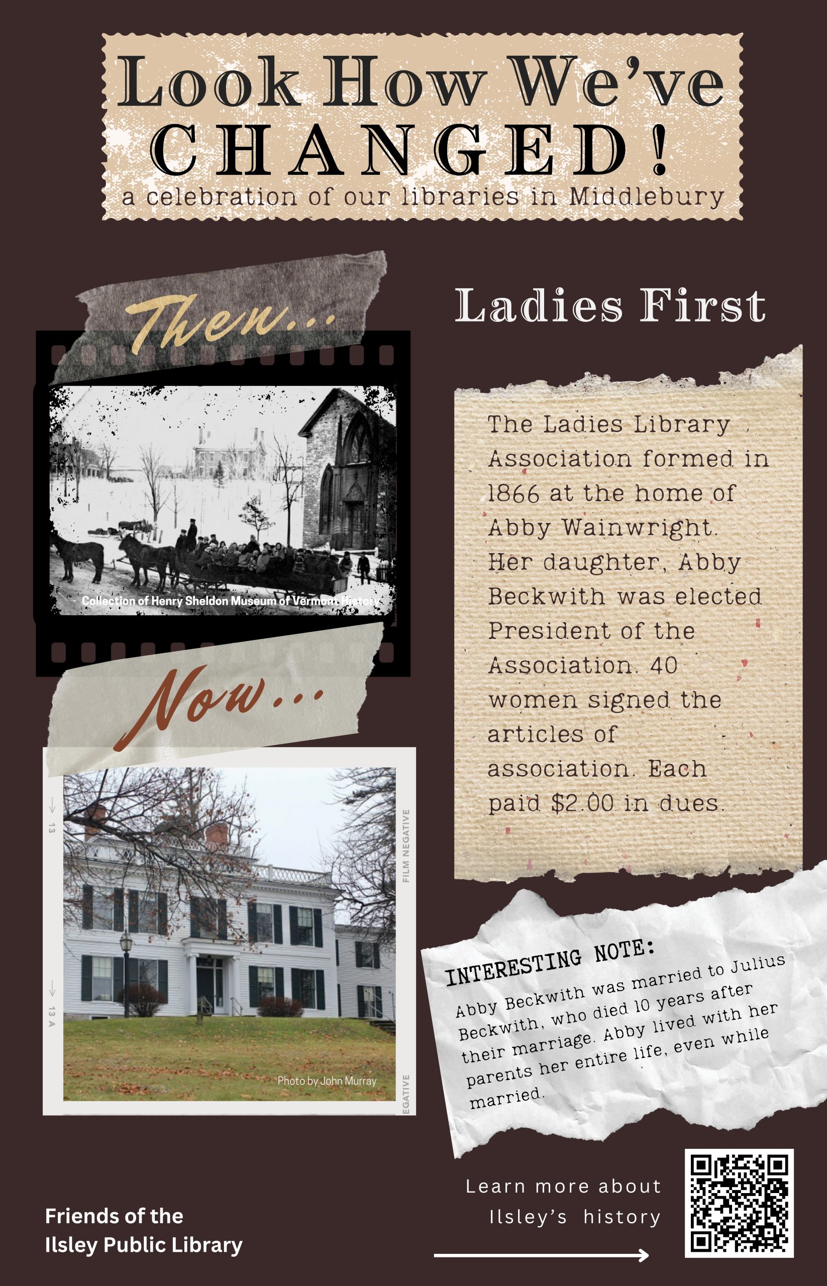 Look How We've Changed! - Ilsley Public Library